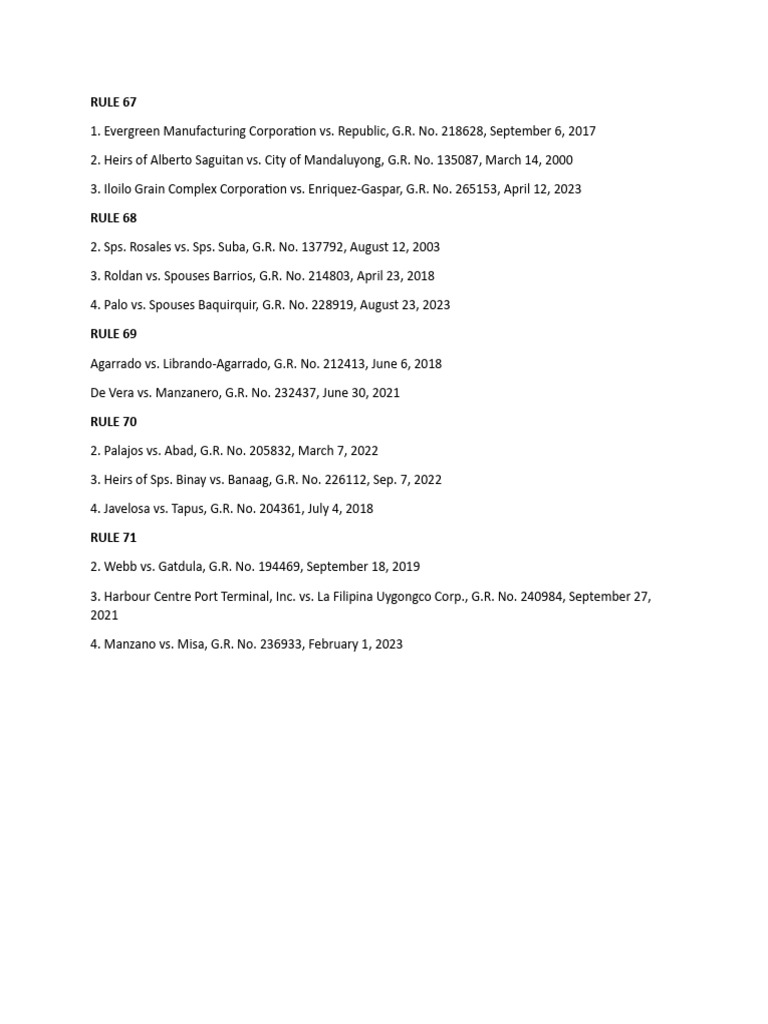 G.R. No. 232437 Case Summary | PDF