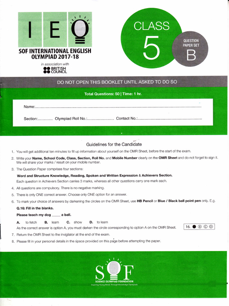 Class 5 Sof | PDF | The Beatles | Ringo Starr