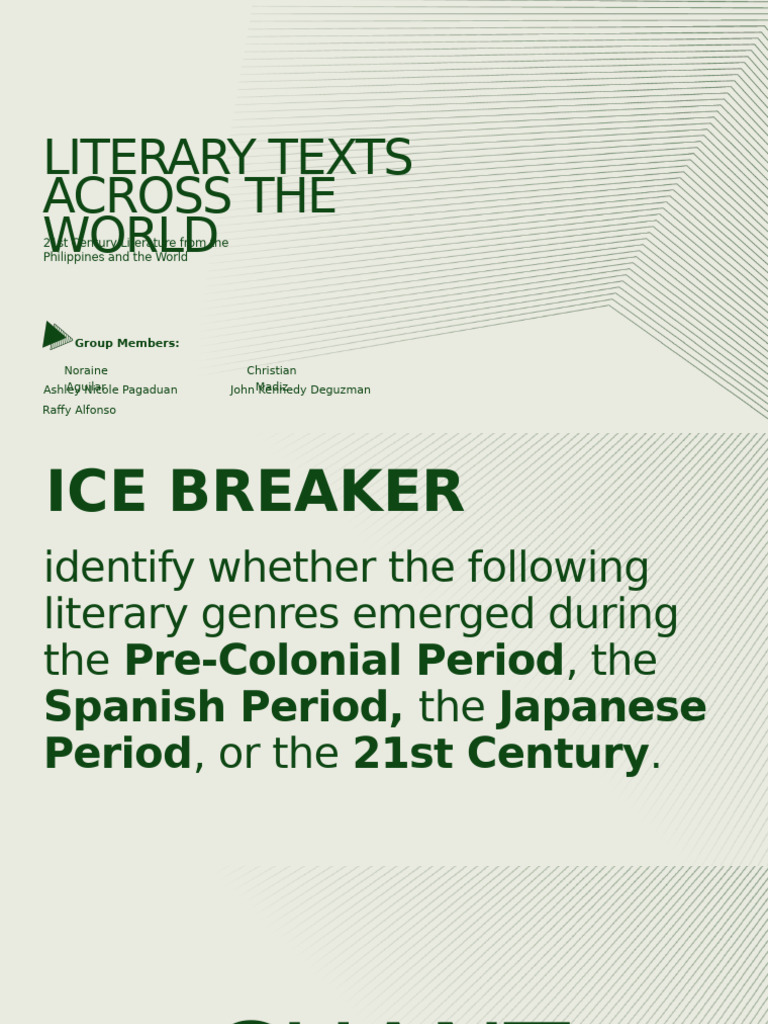 21st Lesson 2 Report | PDF | Poetry | Genre