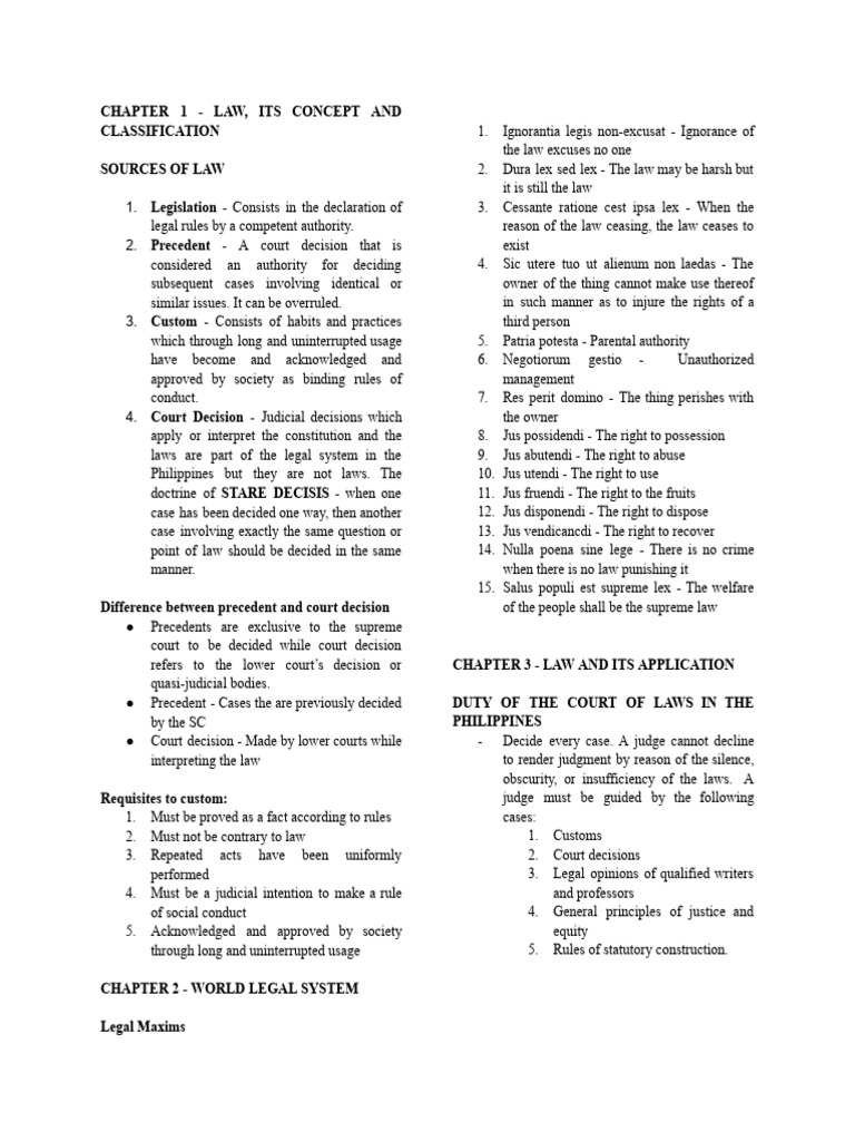 Overview of Law and Legal Systems | PDF | Annulment | Marriage