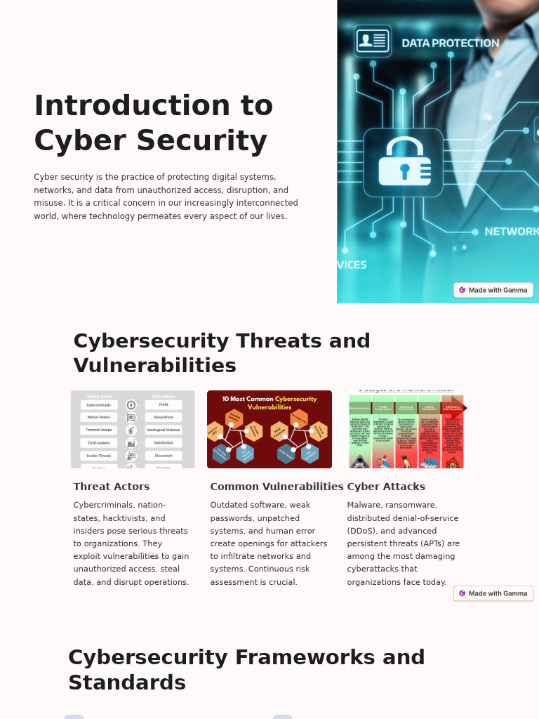 Comprehensive Cybersecurity Guide | PDF | Security | Computer Security