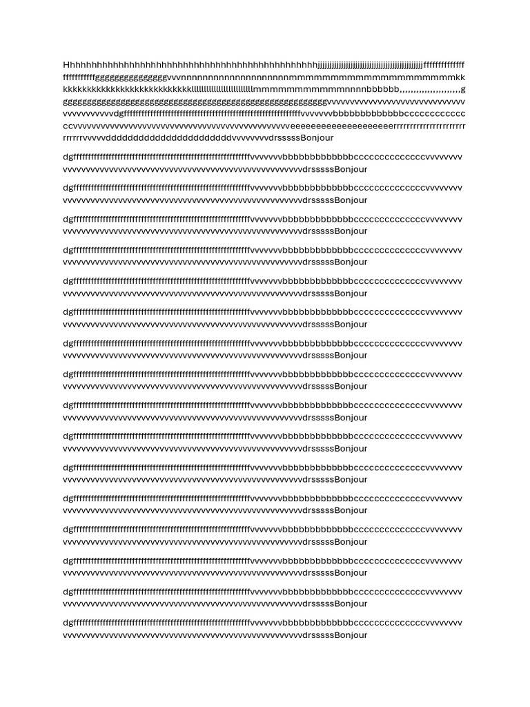Random Text Generator Output | PDF