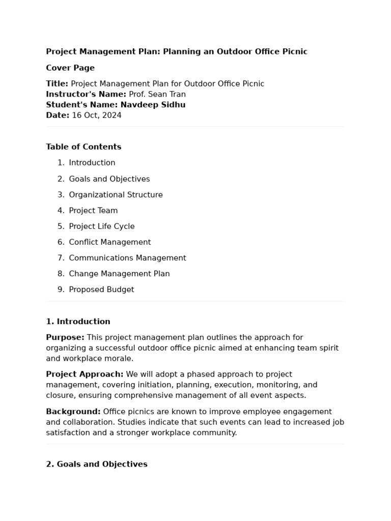 Assignment 2 Project Management | PDF | Project Management | Communication