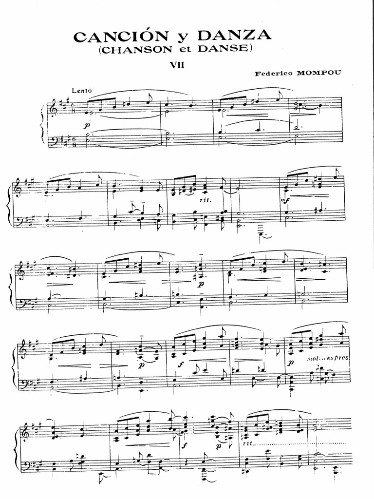 Mompou | PDF