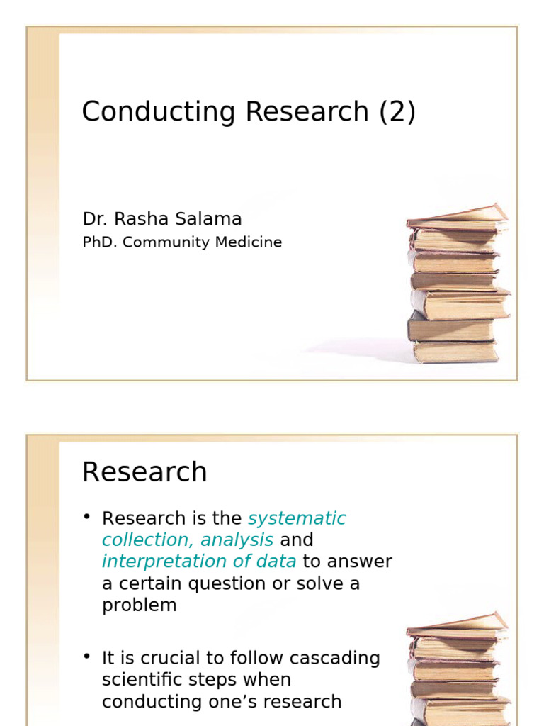 Conducting Research 2 | PDF | Sampling (Statistics) | Cohort Study