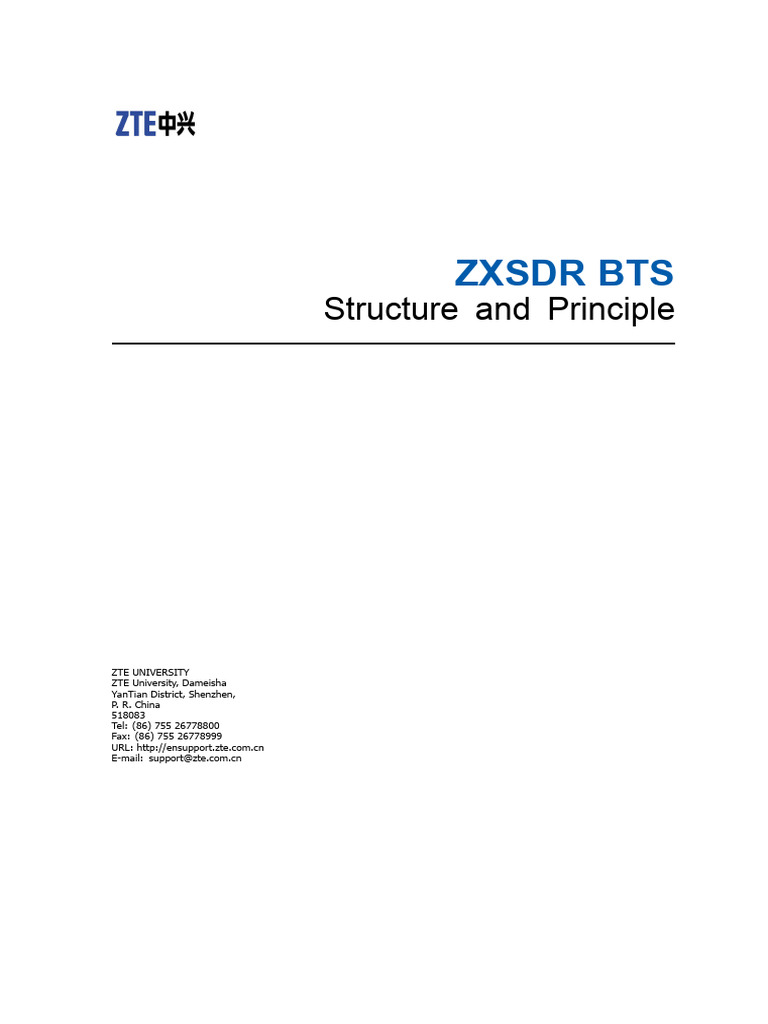 ZXSDR BTS Introduction 113 | PDF | High Speed Packet Access | Mobile ...