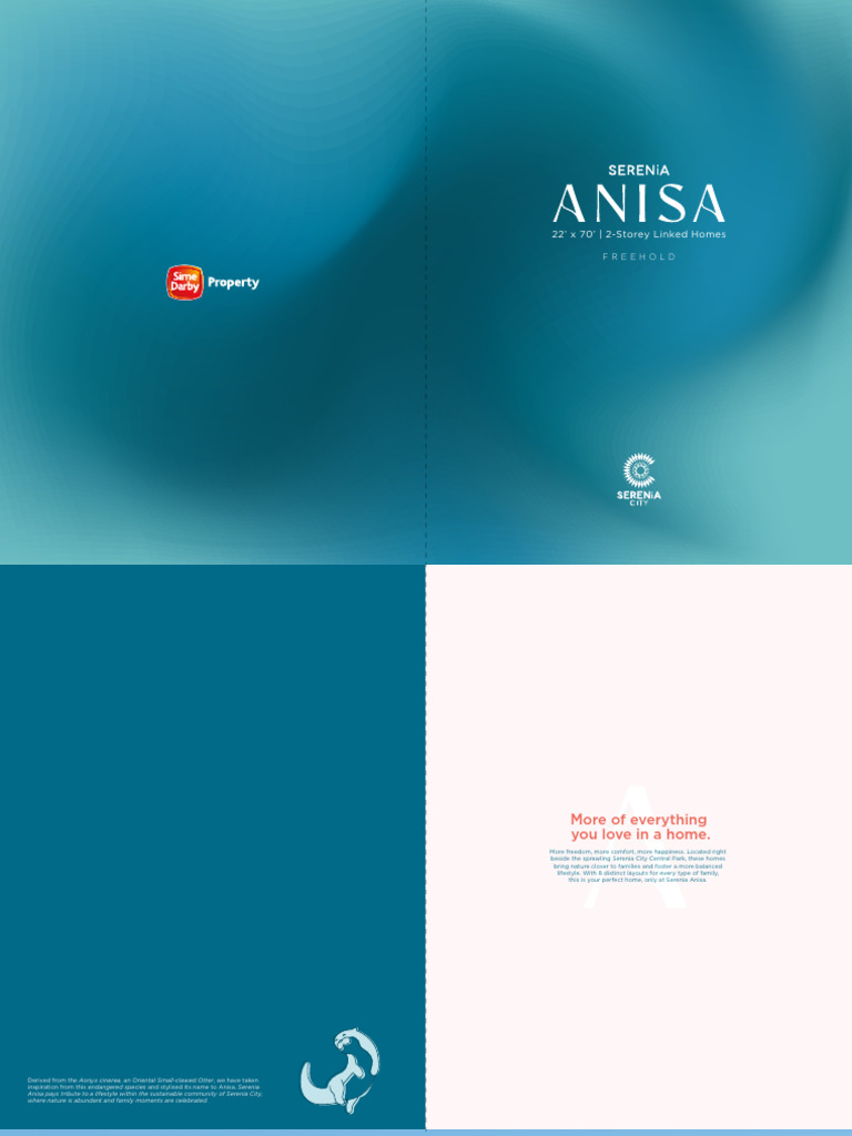 Serenia Anisa E-Brochure | PDF | Bathroom | Bedroom