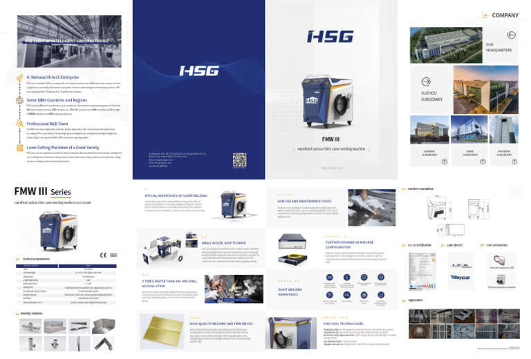 HSG Laser Handheld Welding Machine | PDF | Welding | Construction