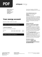 Octopus Energy Bill and Payment Details | PDF