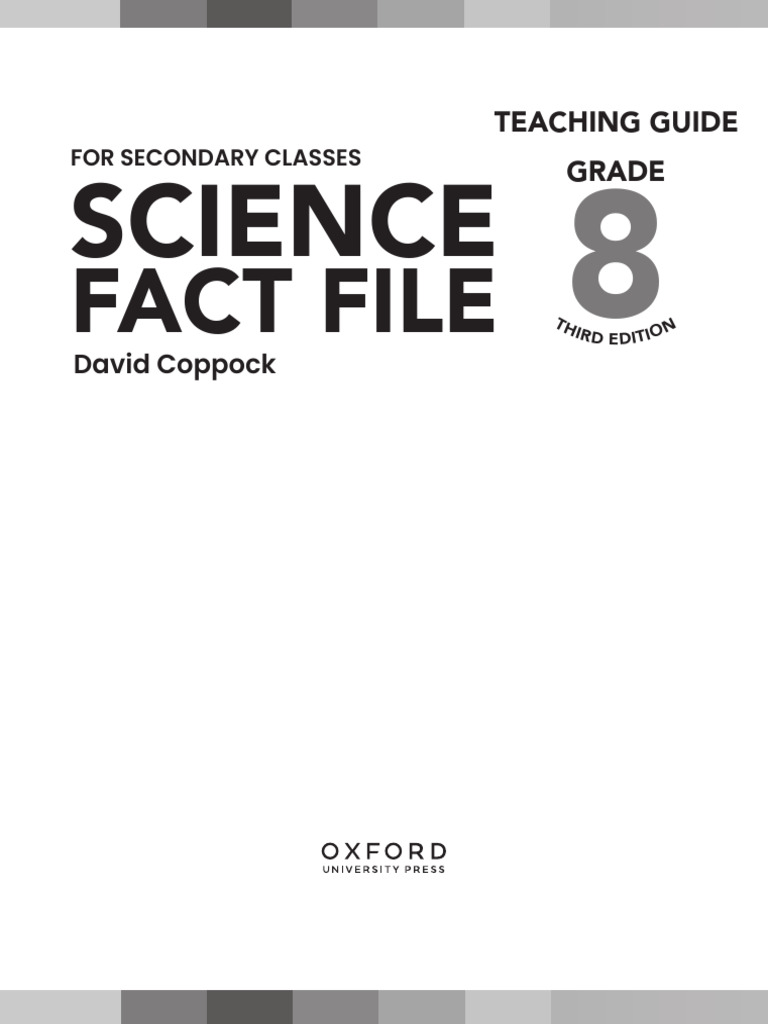 Science Fact File TG-8 | PDF | Natural Environment | Ecosystem