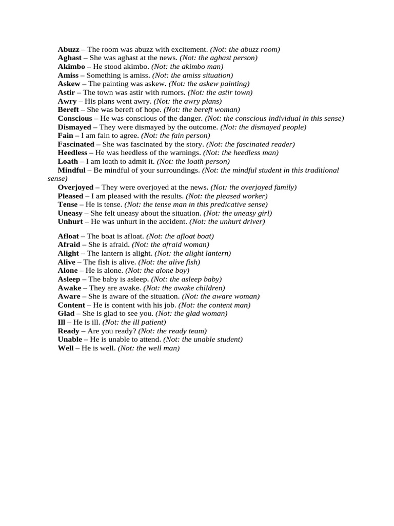 Using "Abuzz" in Context | PDF