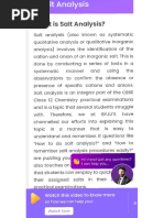 Salt Analysis Ncert | PDF