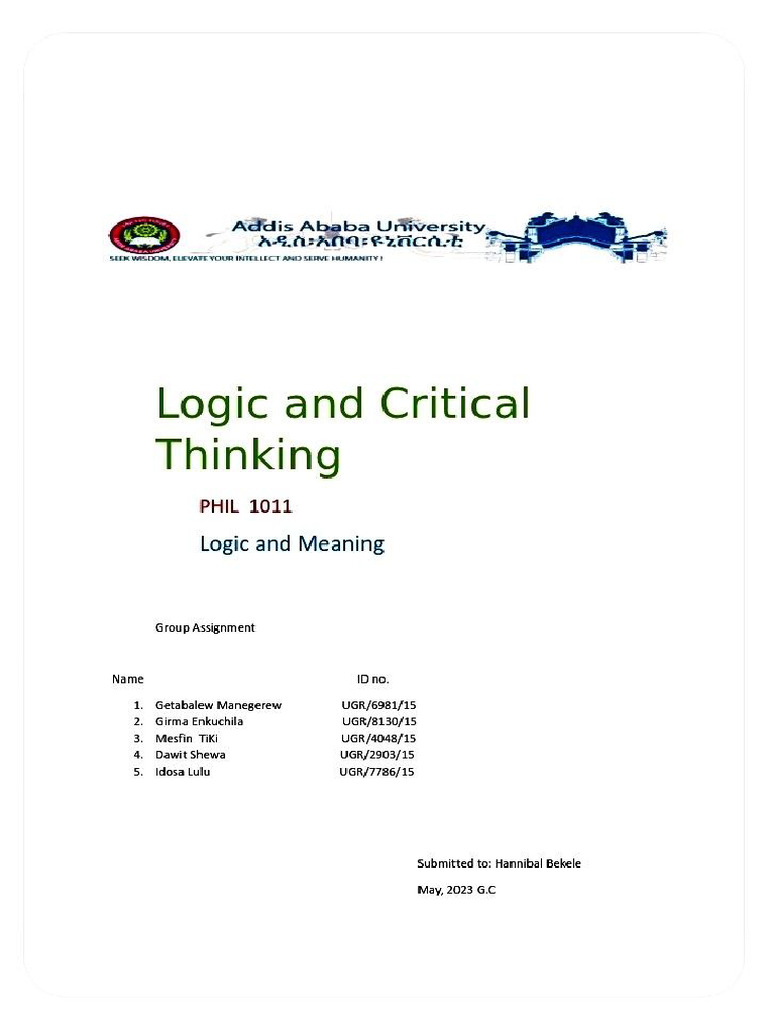 logic assignment 2 | PDF