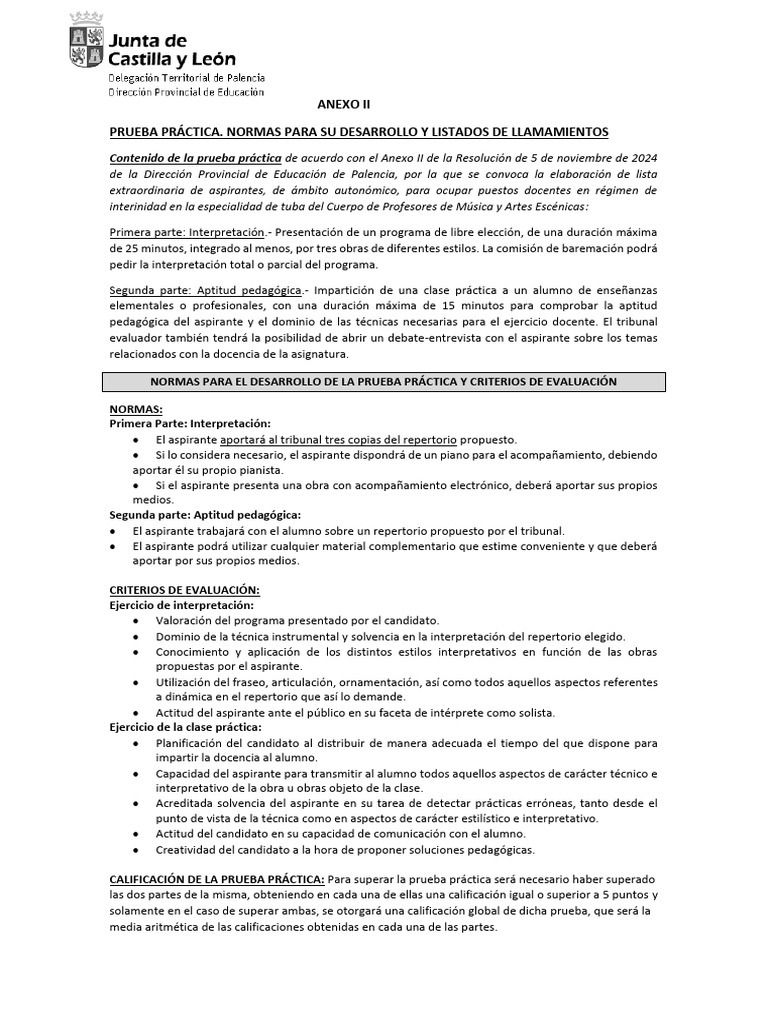 ANEXO II | PDF | Evaluación | Enseñando