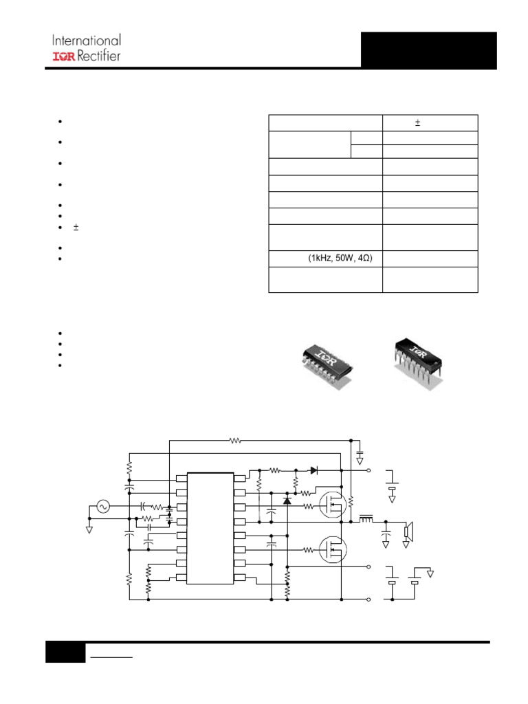 Irs 2092 | PDF | Diode | Rectifier