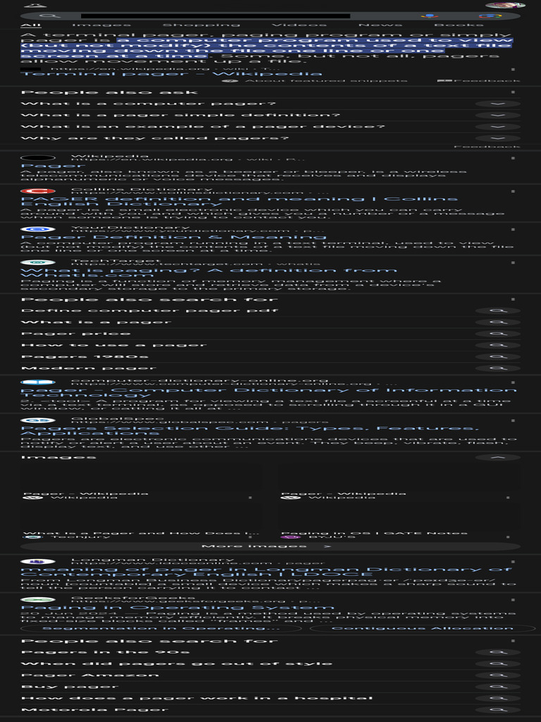 Define Computer Pager - Google Search | PDF | Computing | Software