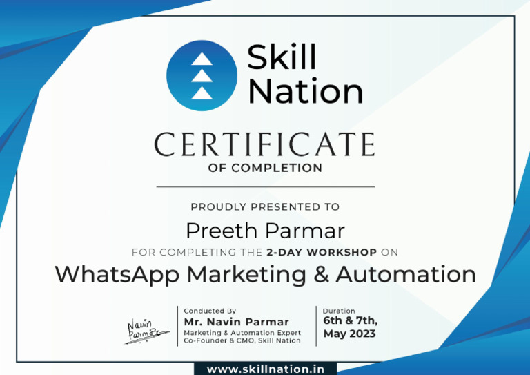 Preeth Parmar Event Summary May 2023 | PDF