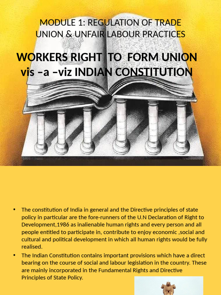 Union Formation Rights in India | PDF | Labour Law | Freedom Of Association