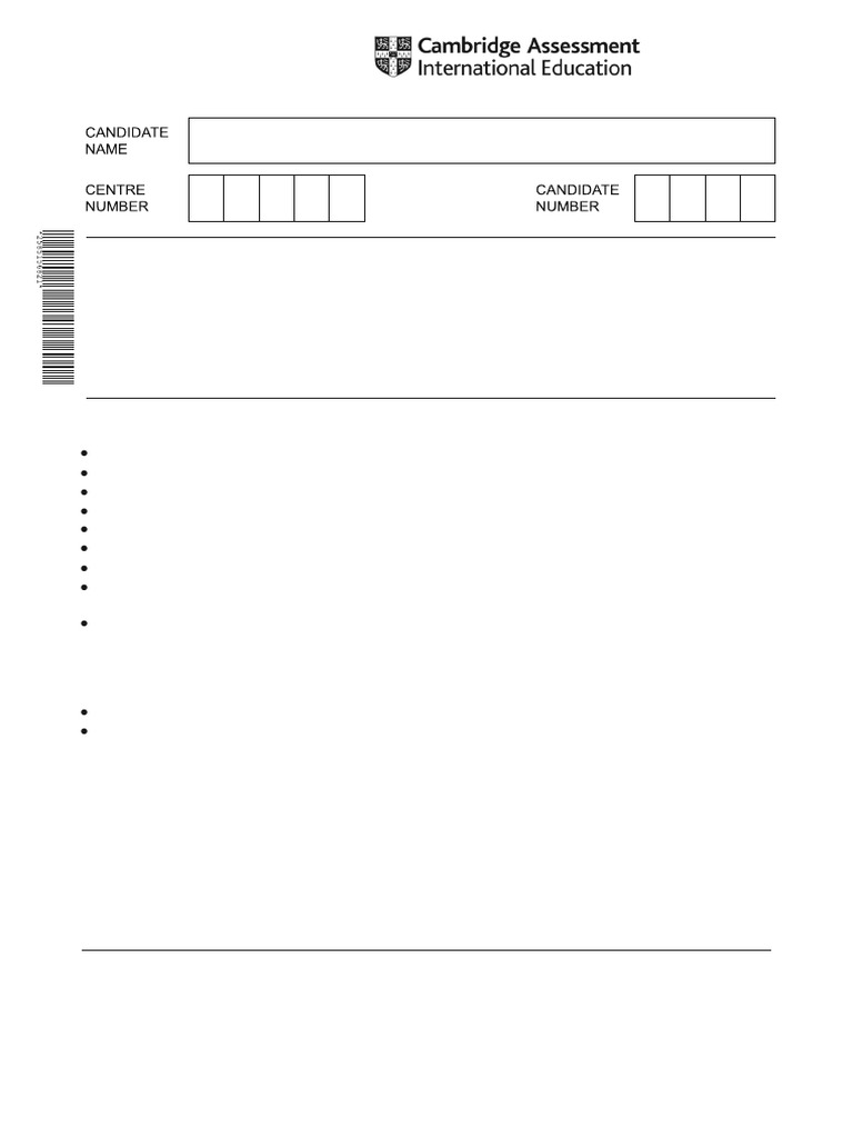 Cambridge O Level Additional Mathematics Exam | PDF | Equations | Numbers
