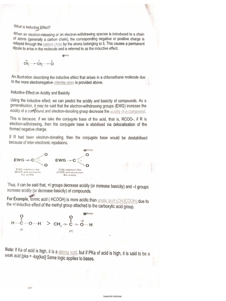 Inductive Effect PDF 2 | PDF