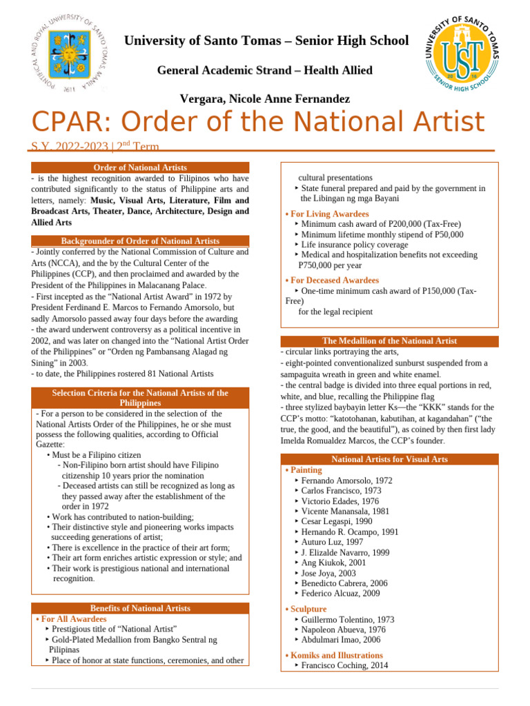 Cpar Notes | PDF | Philippines
