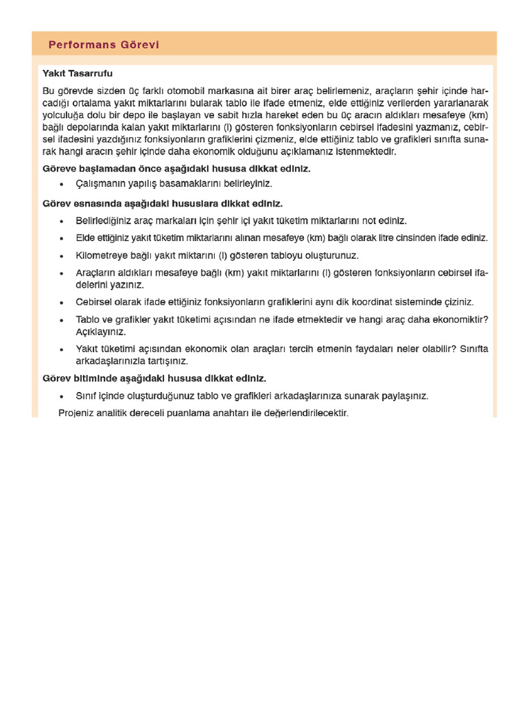 Performans (Turkce) | PDF