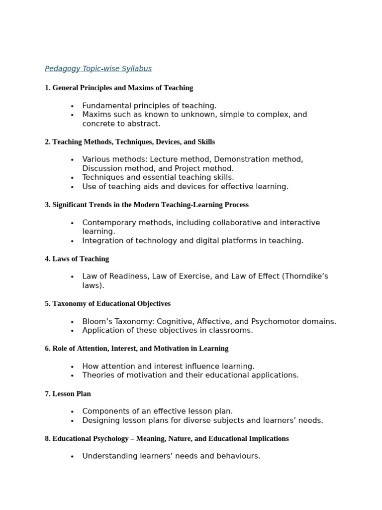 Gt Pgt Syllabus | PDF | Grammatical Gender | Learning