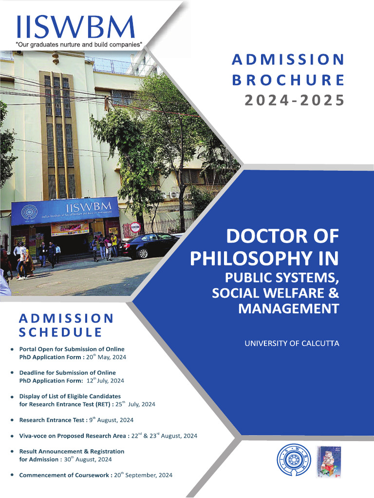 PHD Admission Brochure | PDF