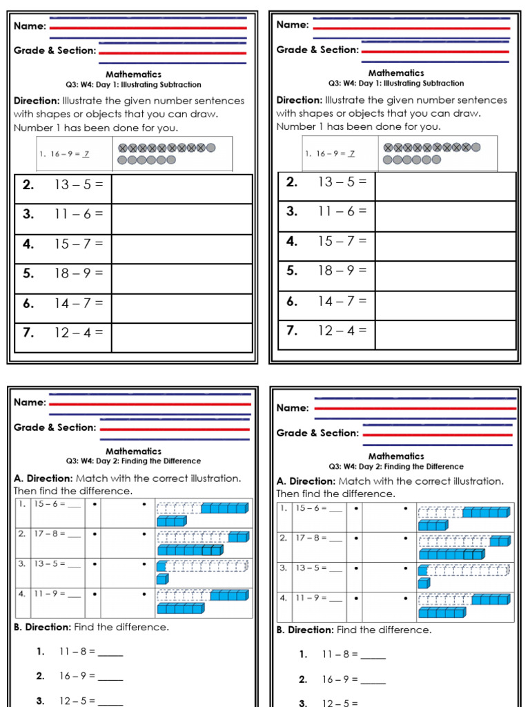 G1-Q3-W4-MATH-LAS | PDF | Mathematics | Grammar