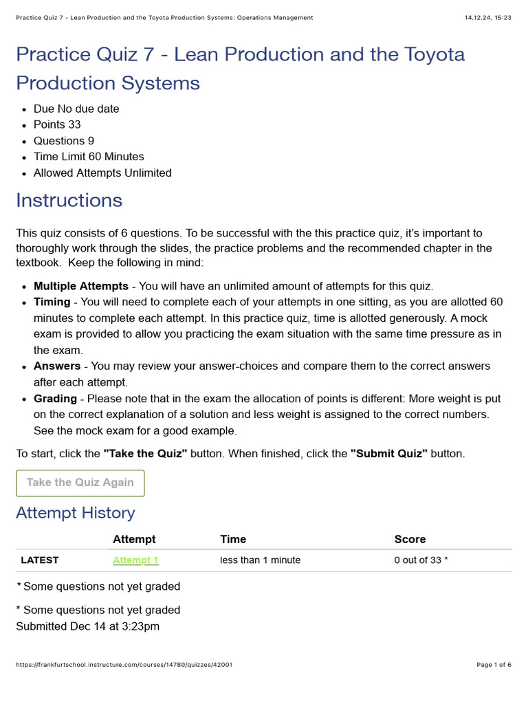 Practice_Quiz_7_-_Lean_Production_and_the_Toyota_Production_Systems__Operations_Management | PDF ...