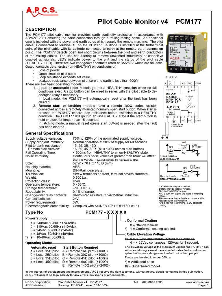 Pcm177-Ds17741-Datasheet-7 MI020 | PDF | Equipment | Electrical Components