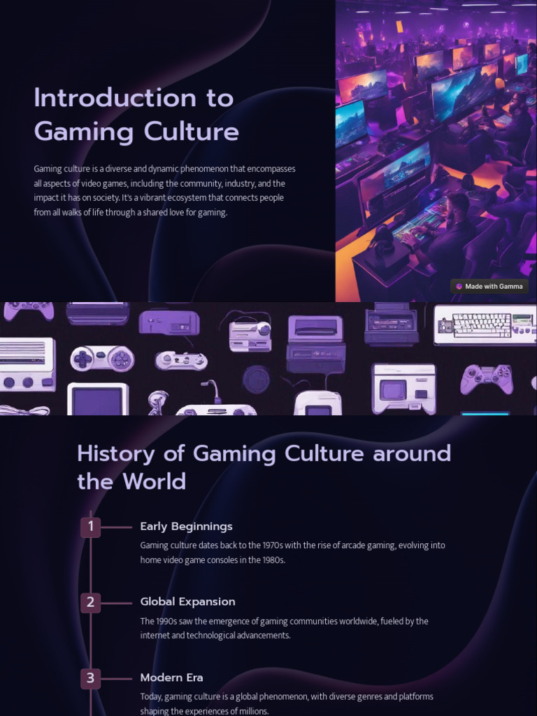Gaming Culture in World | PDF | Video Games