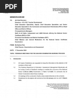 WCED GEC Marking Guidelines Discussions 2024 | PDF