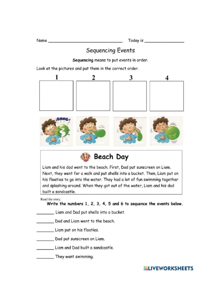 English Sequencing | PDF