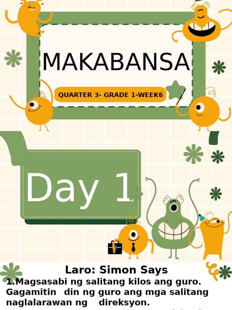 Week6 Makabansa | PDF