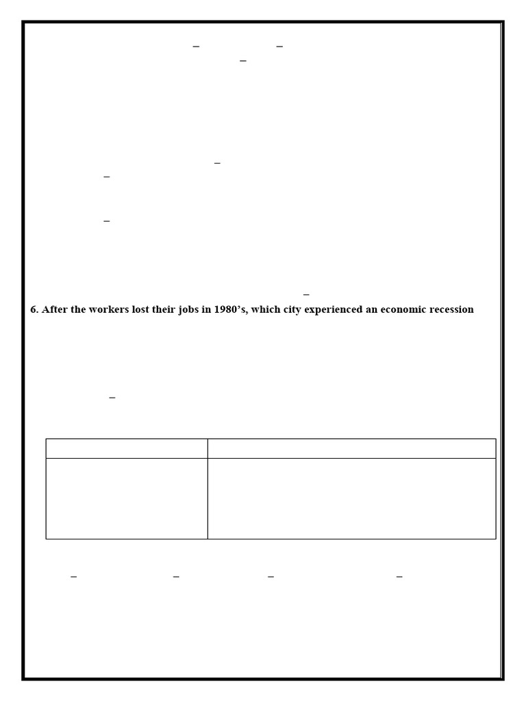 Economics Worksheet 3 Employment | PDF | Workforce | Unemployment