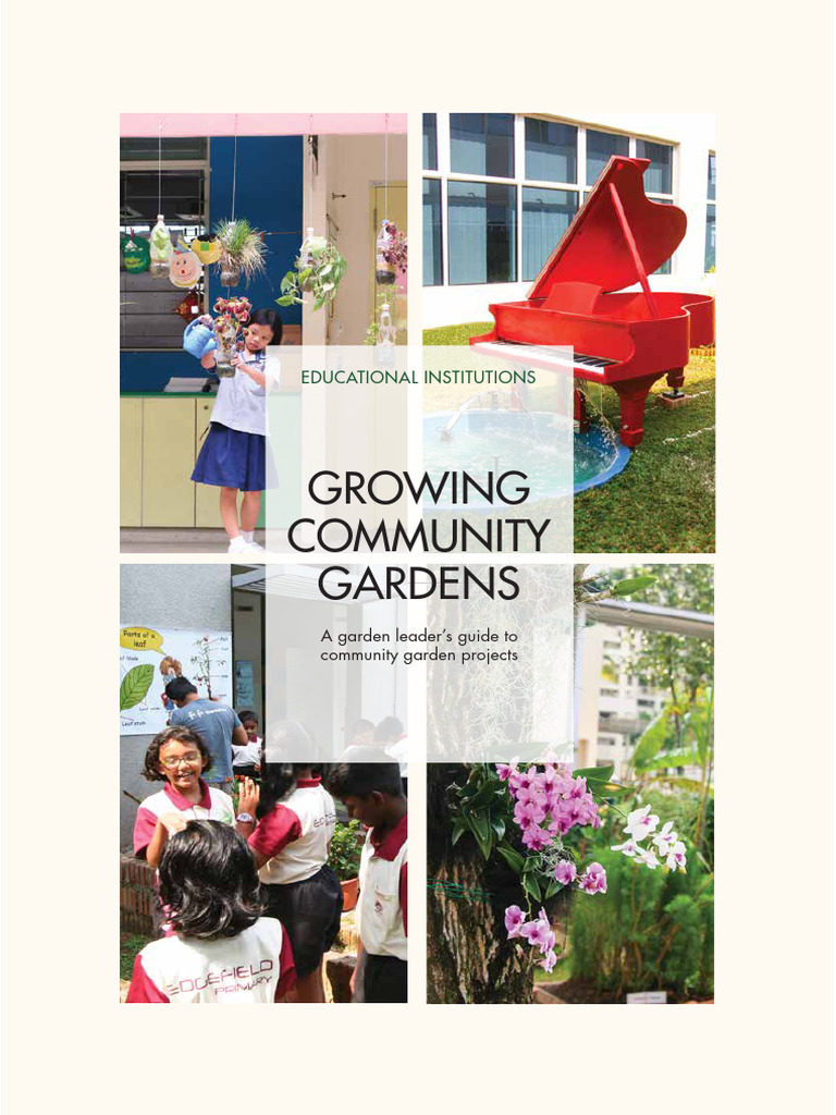 A Garden Leader's Guide To Community Garden Projects (Educational ...