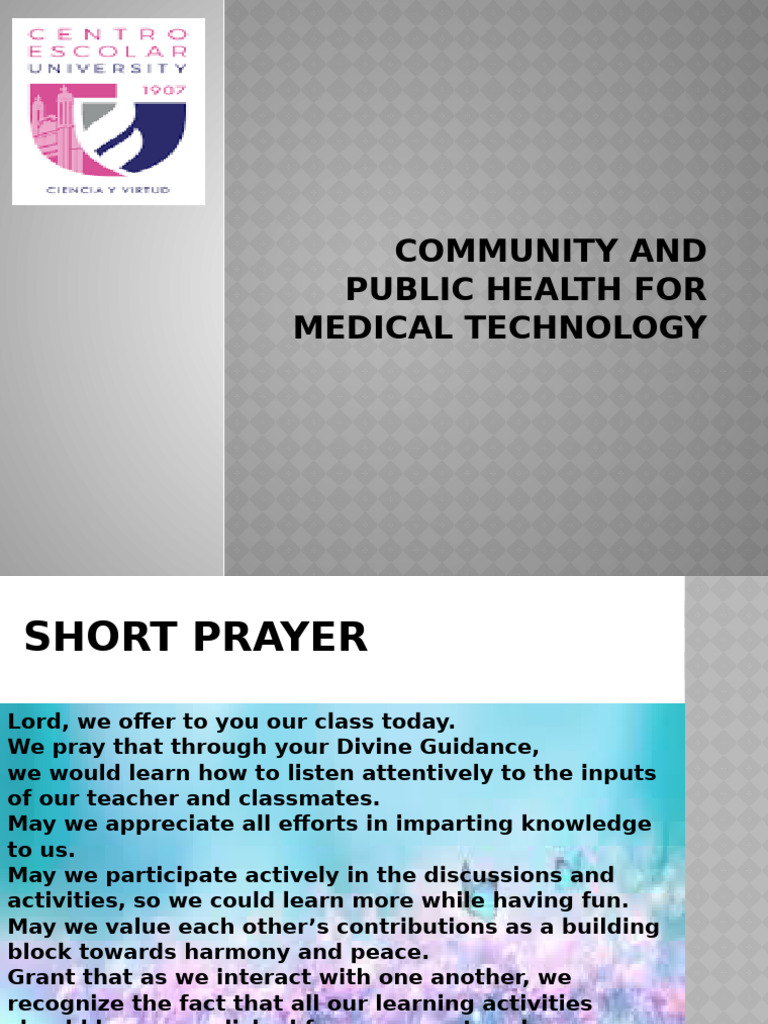 Cph Lec Powerpoint | PDF | Preventive Healthcare | Health Care