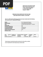 LIC SURRENDER FORM No.5074 ORIGINAL | PDF | Insurance | Life Insurance