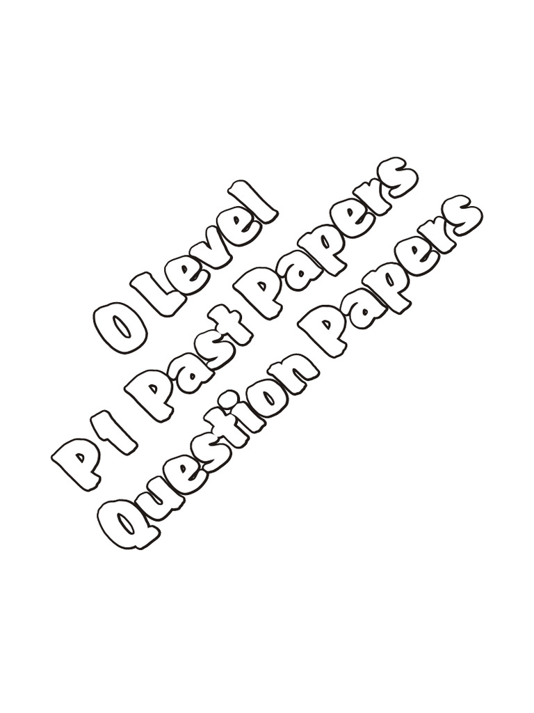 O Levels Paper One | PDF | Computer Data Storage | World Wide Web