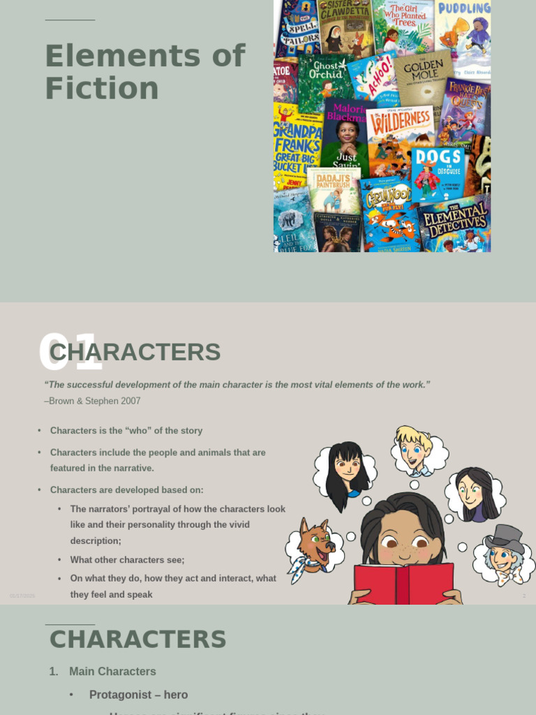 Elements of Fiction | PDF | Narration