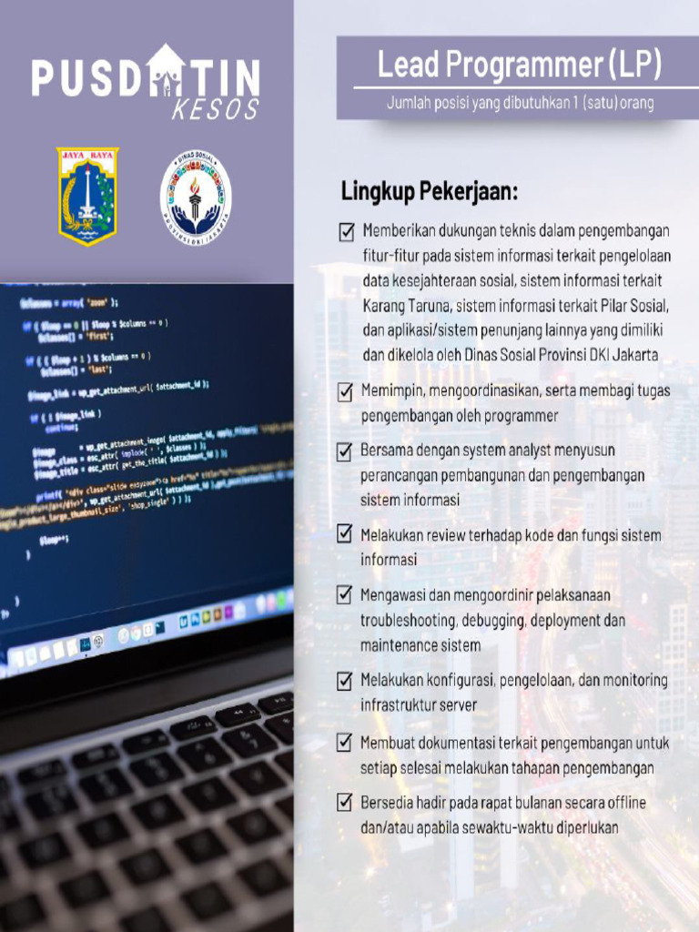 54277786lingkup+pekerjaanlead+programmer | PDF