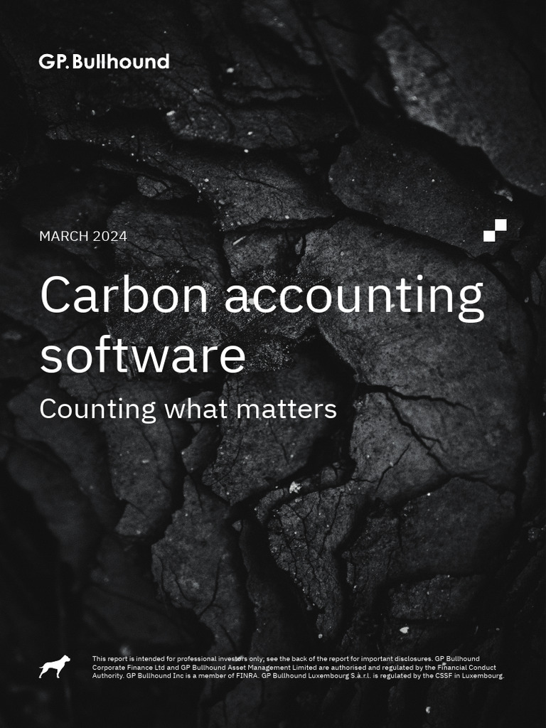 Carbon Accounting Software Insights | PDF | Business | Carbon Footprint
