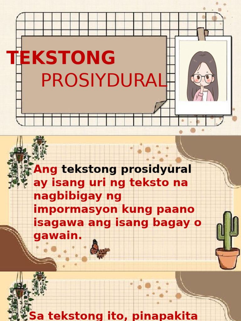 TEKSTONG PROSIDYURAL | PDF