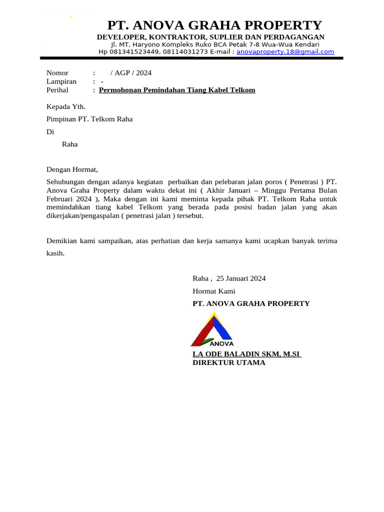 SURAT - Imb Fiks | PDF