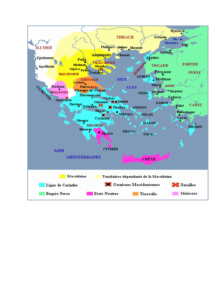 Antigone Carte Grèce | PDF