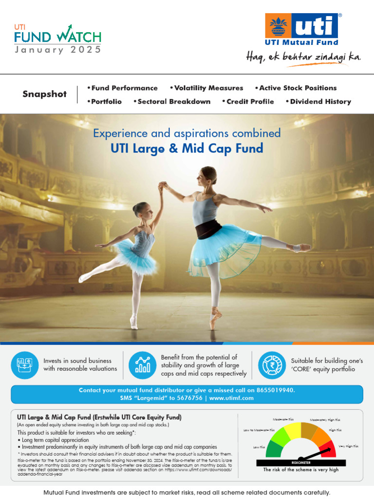 UTI January 2025 | PDF | Investing | Index Fund