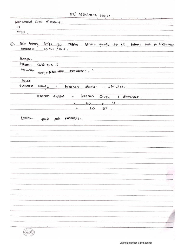 Uts - Meklu - M.rizal Maulana - 17 - MS2B | PDF