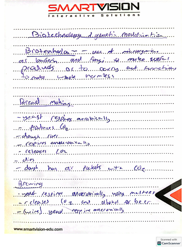 Bio Igcse Ol 0620 ch5 Notes | PDF