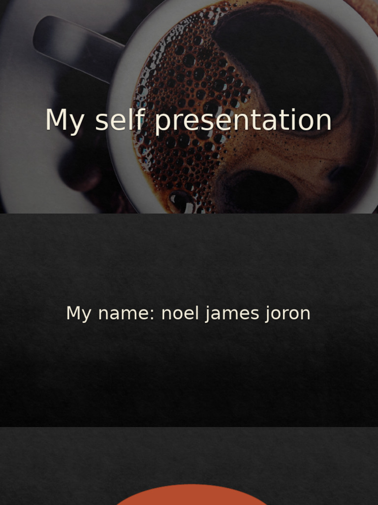 My Self Presentation | PDF